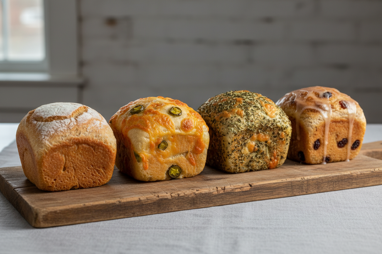 Artisan Bread Flight – The Homemade Harvest